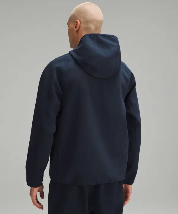 Lululemon Textured Spacer Pullover Hoodie - True Navy | Editorialist